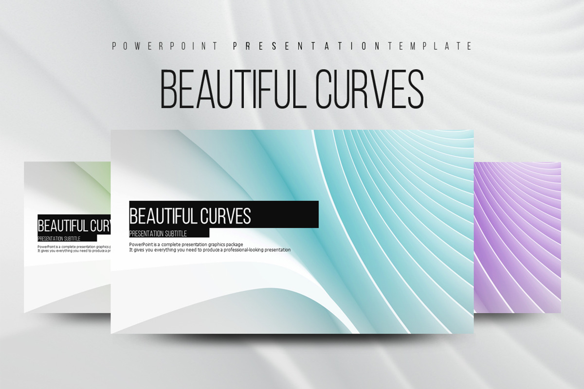 Beautiful Curves, a Presentation Template by GoodPello