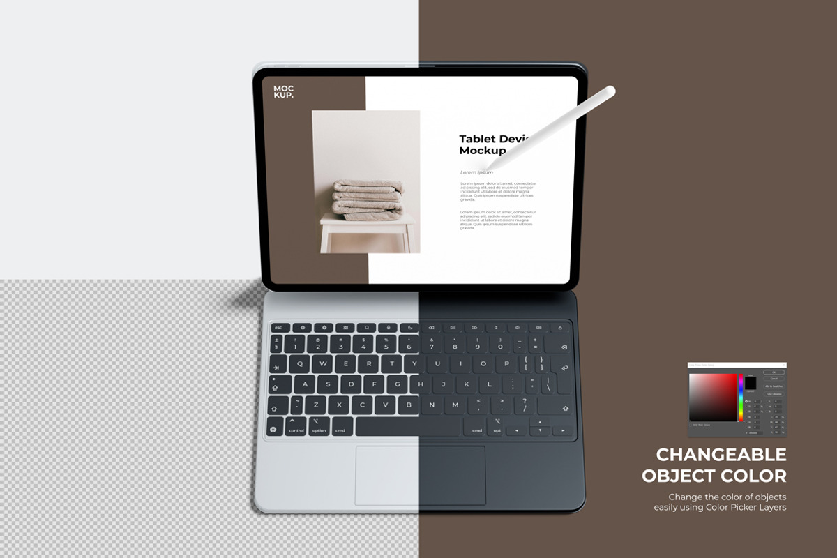 Tablet Device Mockup, an iPad Mockup by Rizky Audymas