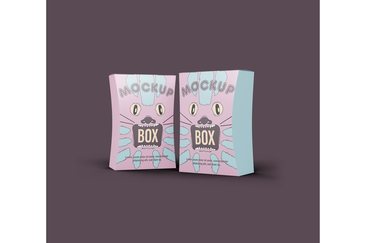 Packing Box Mockup, a Product Mockup by OneVectorStock