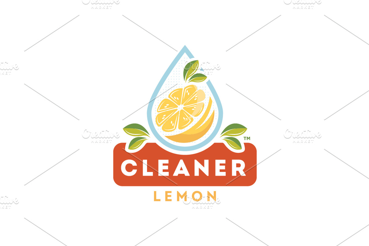 Lemon Cleaner Logo, a Branding & Logo Template by Sevenbros Creative