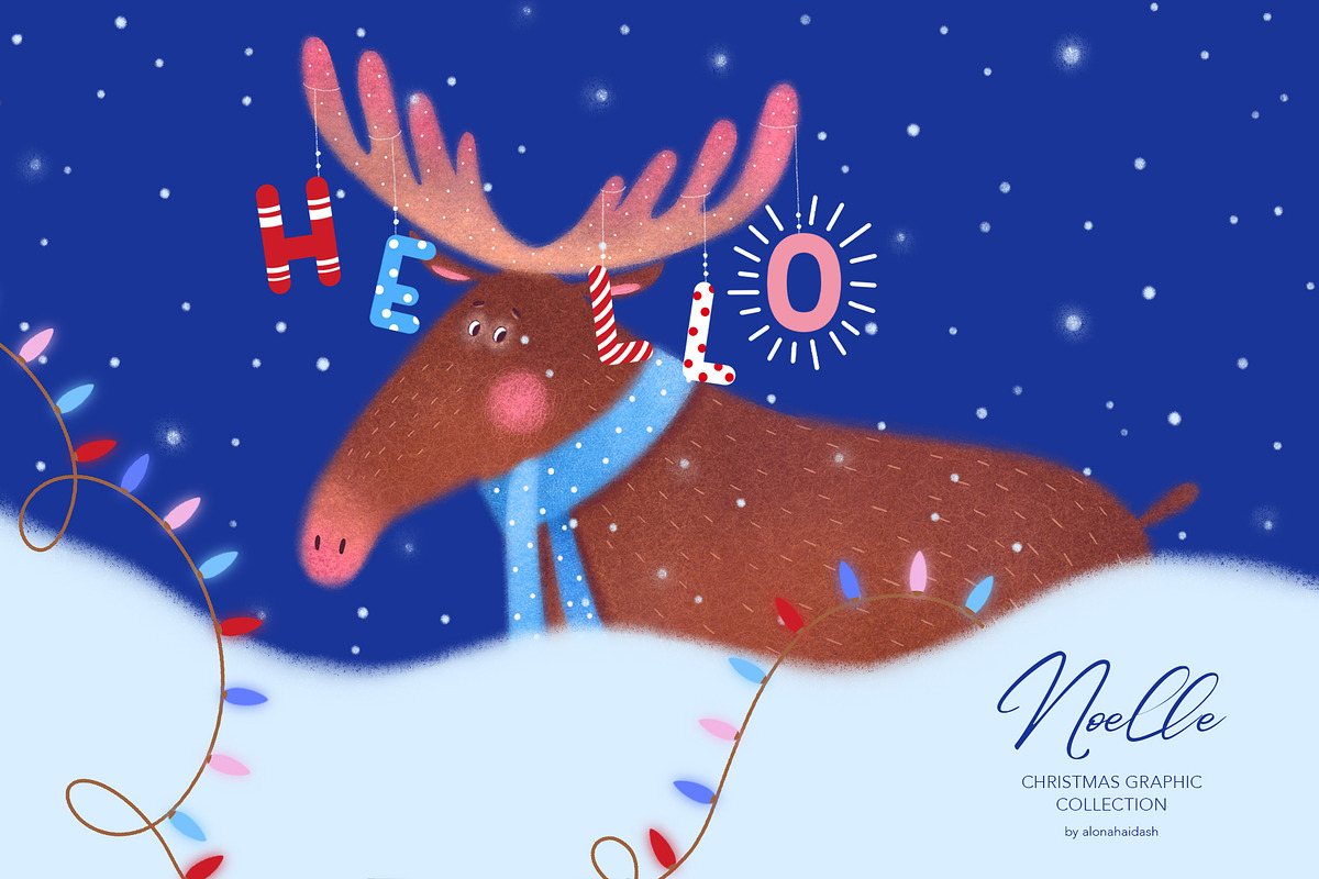 Noelle Christmas Graphic Collection, an Object Graphic by alonahaidash