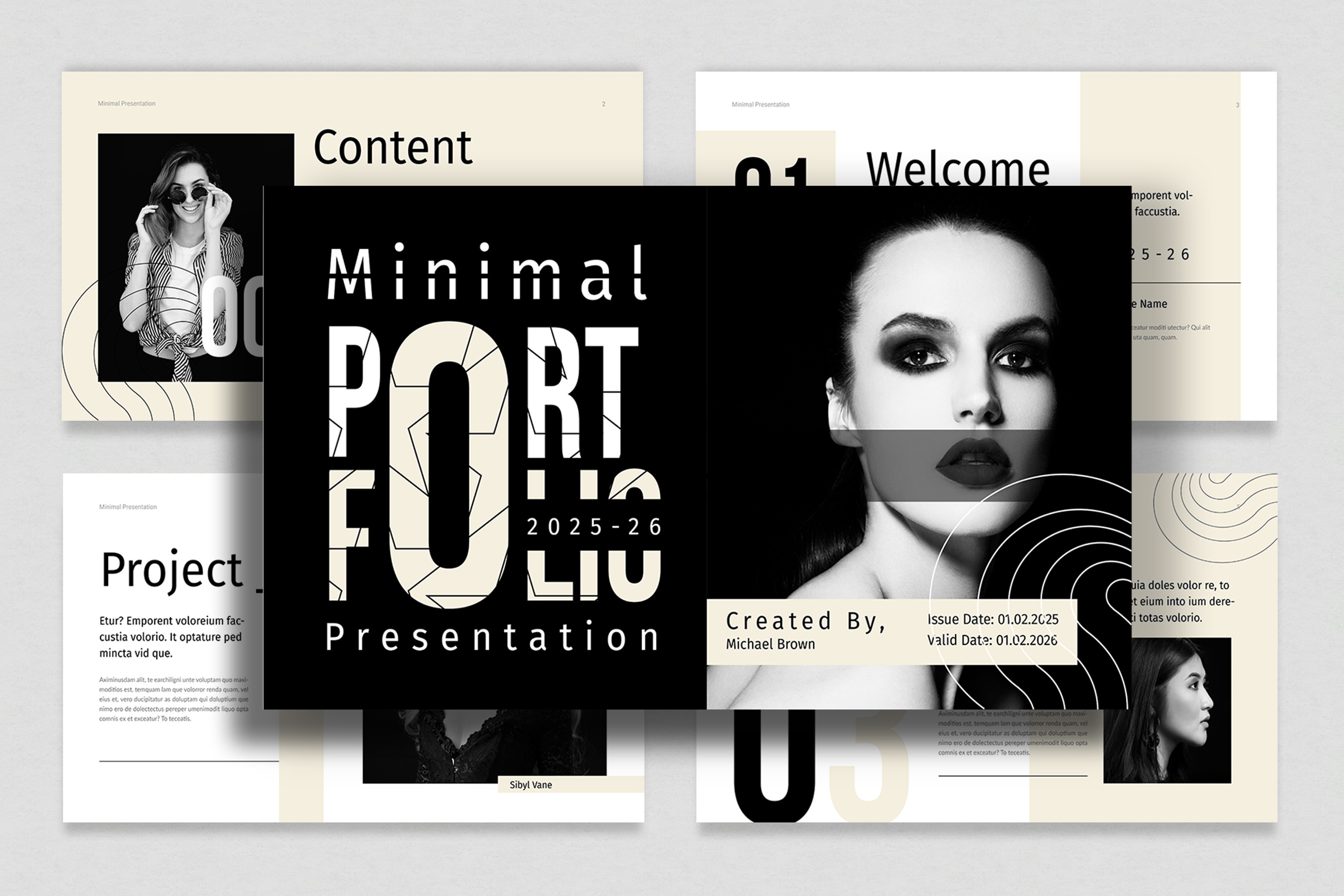 Minimal Portfolio Presentation