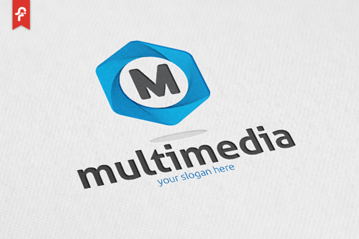 Multimedia Logo, a Branding & Logo Template by ft.studio