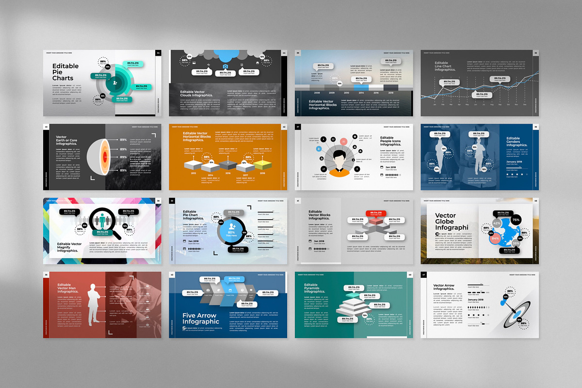 Overlay PowerPoint Template | Creative Market