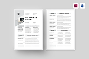 Business Plan | MS Word & Indesign, a Stationery Template by Leaflove