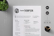 Resume/CV, a Resume Template by Reuix Studio