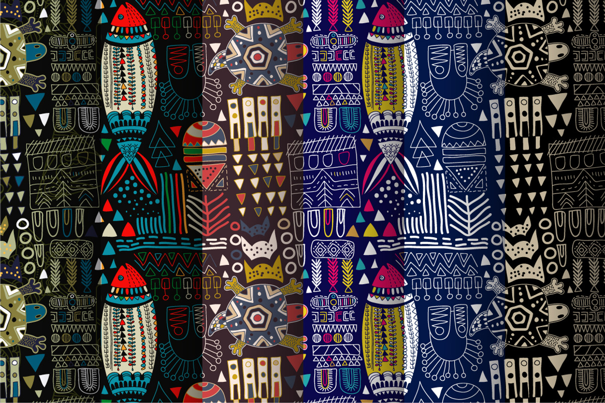 Abstract Fashion Patterns, a Pattern Graphic by Sunny_Lion