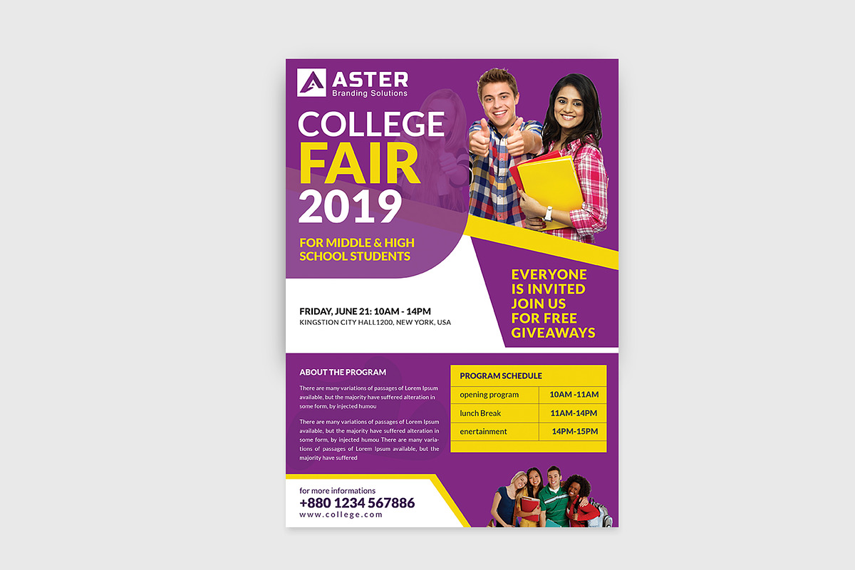 Fair Flyer Template, a Flyer Template by UI_Expert