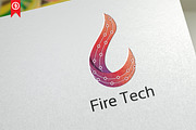 Fire Technology / Network - Logo, a Branding & Logo Template by Artha ...