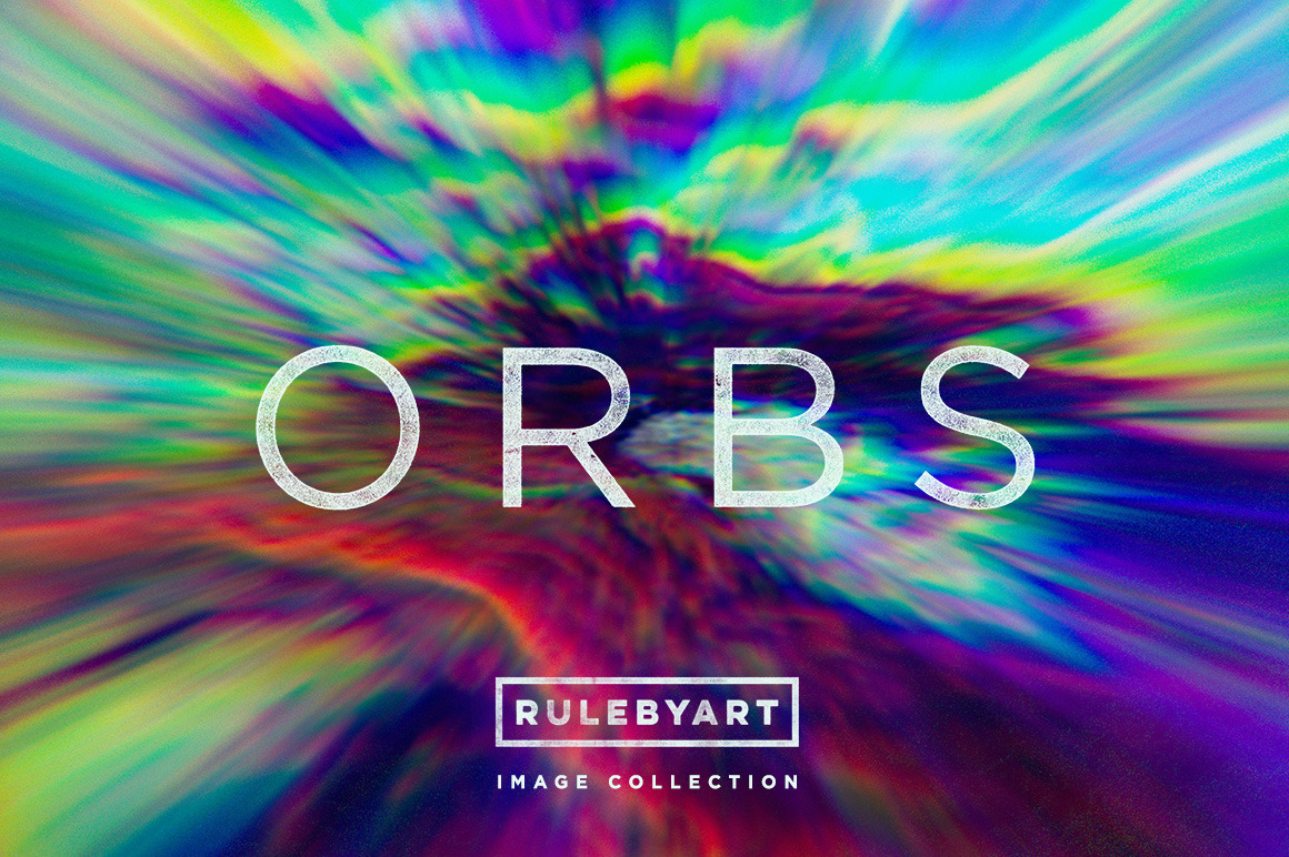 ORBS + Poster Template, a Texture Graphic by RuleByArt