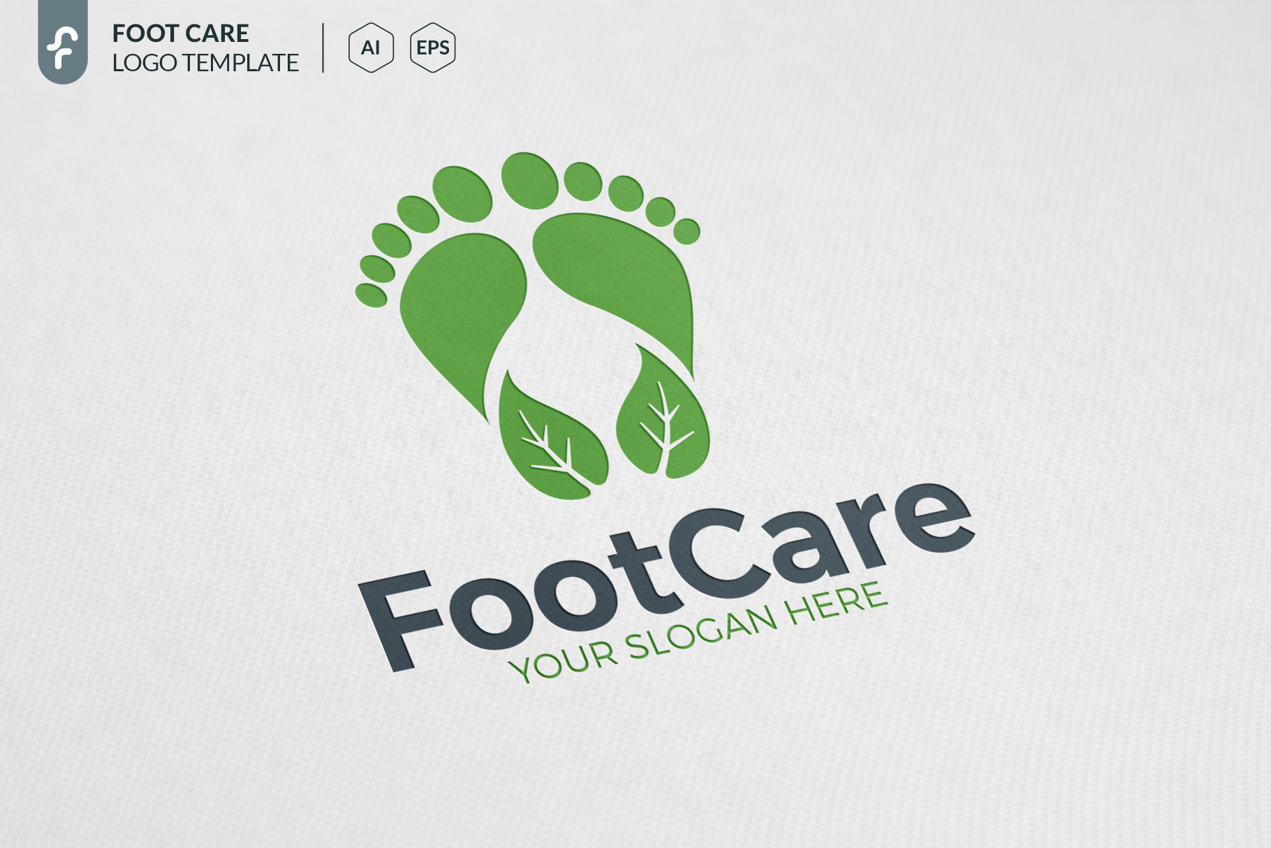 Foot Care Logo, a Branding & Logo Template by ft.studio