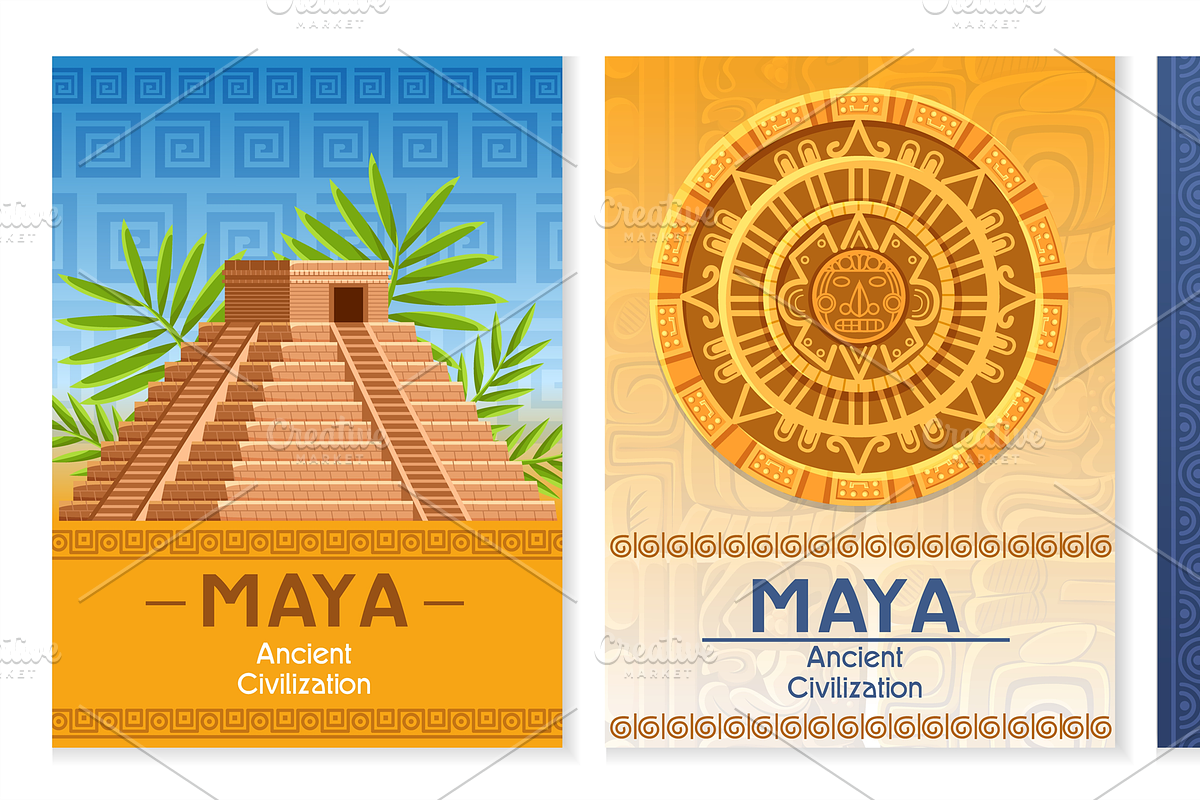 Maya ancient culture. Aztec and Inca, a Graphic by YummyBuum | Creative ...