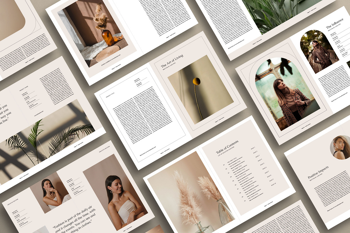 Magazine Duo Pack, a Magazine Template by Ruben Stom