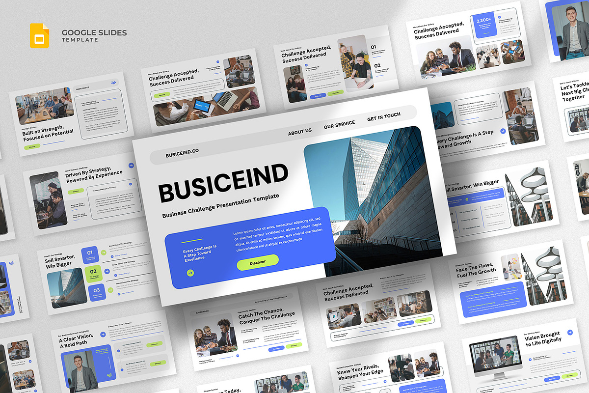 Business Challenge Google Slides