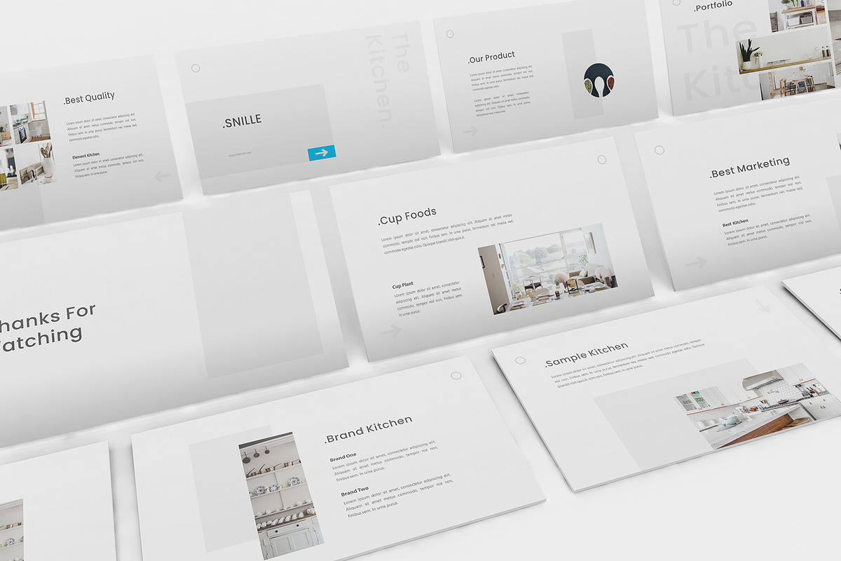 The Kitchen Powerpoint Template, a Presentation Template by Formatika ...