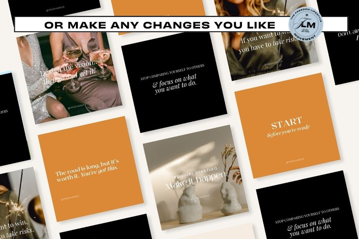 Engagement Post - Neutral Aesthetic, a Social Media Template by Freedom ...