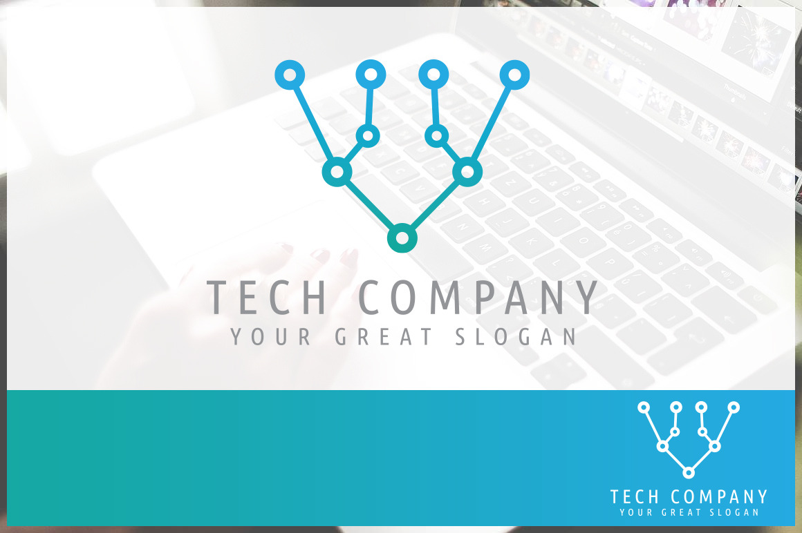 Abstract Technology Company Logo, a Branding & Logo Template by Zlaws