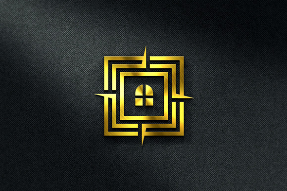 Square House Logo Template, a Branding & Logo Template by gunaonedesign