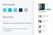 Mint UI kit, an UI Kit Template by Marina Rev