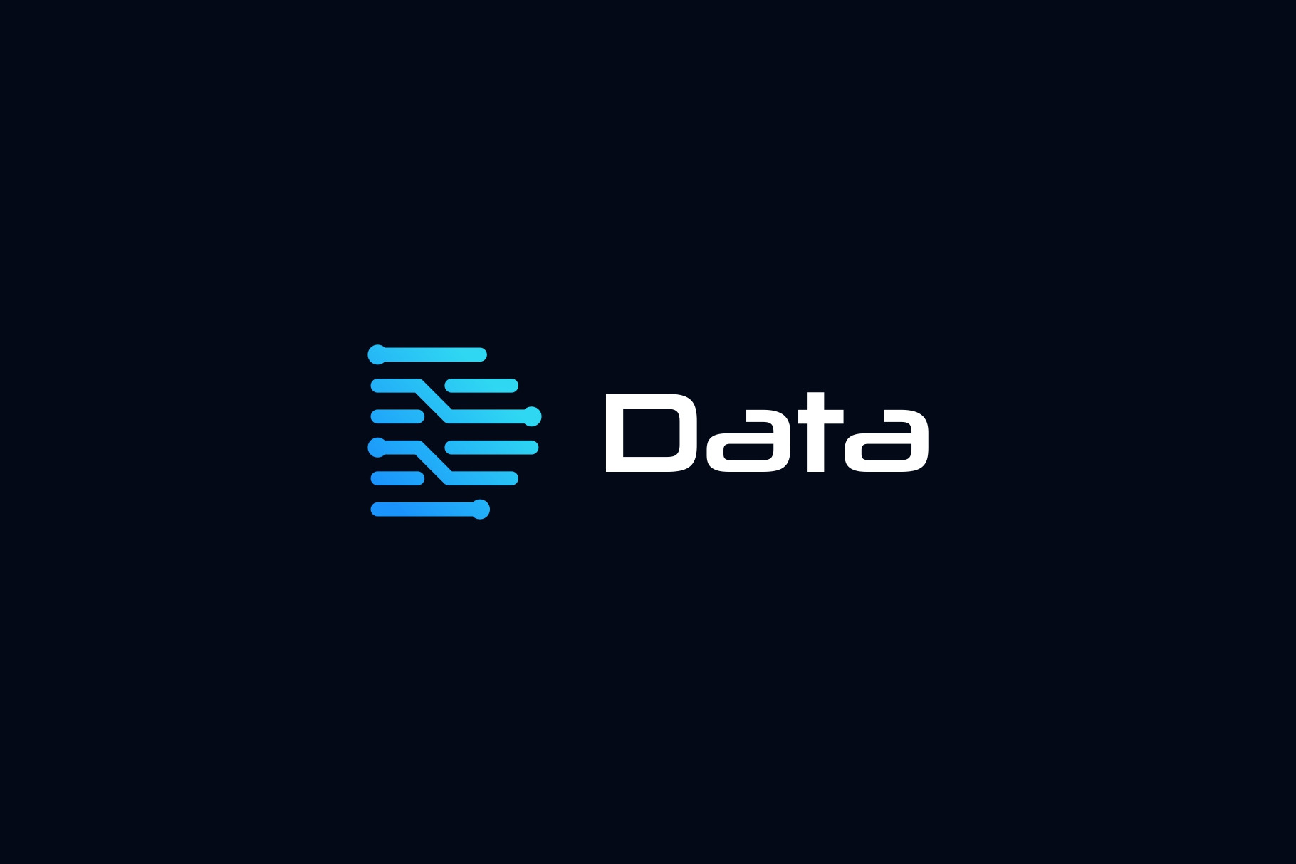 Letter D Data Circuit Connect Logo, a Branding & Logo Template by sore ...