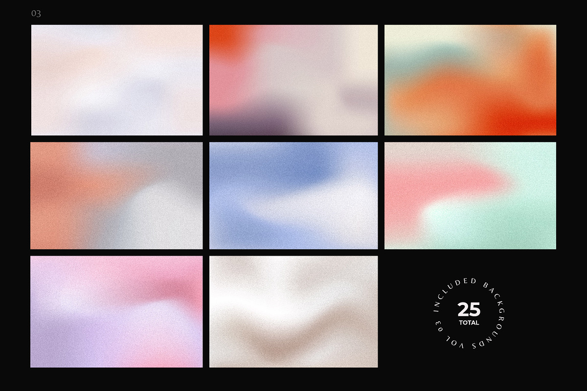 Grainy Gradient Textures CANVA, a Background Graphic by AndrewPixel