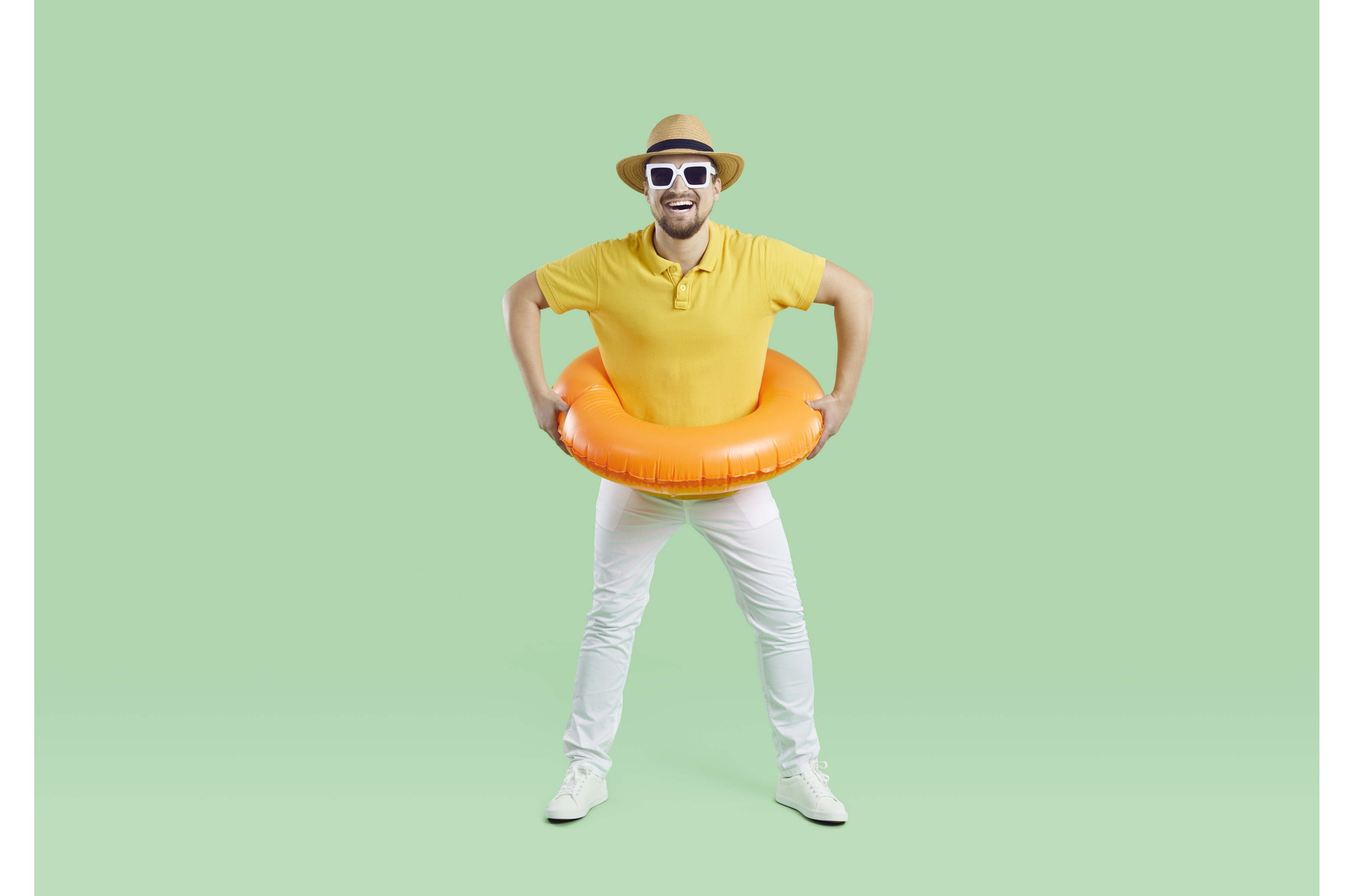 Happy funny young guy having fun, a Person Photo by StudioRomantic