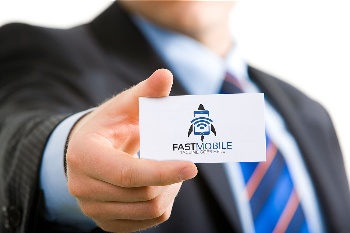 Fast Mobile Logo, a Branding & Logo Template by Josuf Media | Creative ...