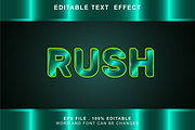 rush text effect editable, a Plug-in Add-On by rio_tj
