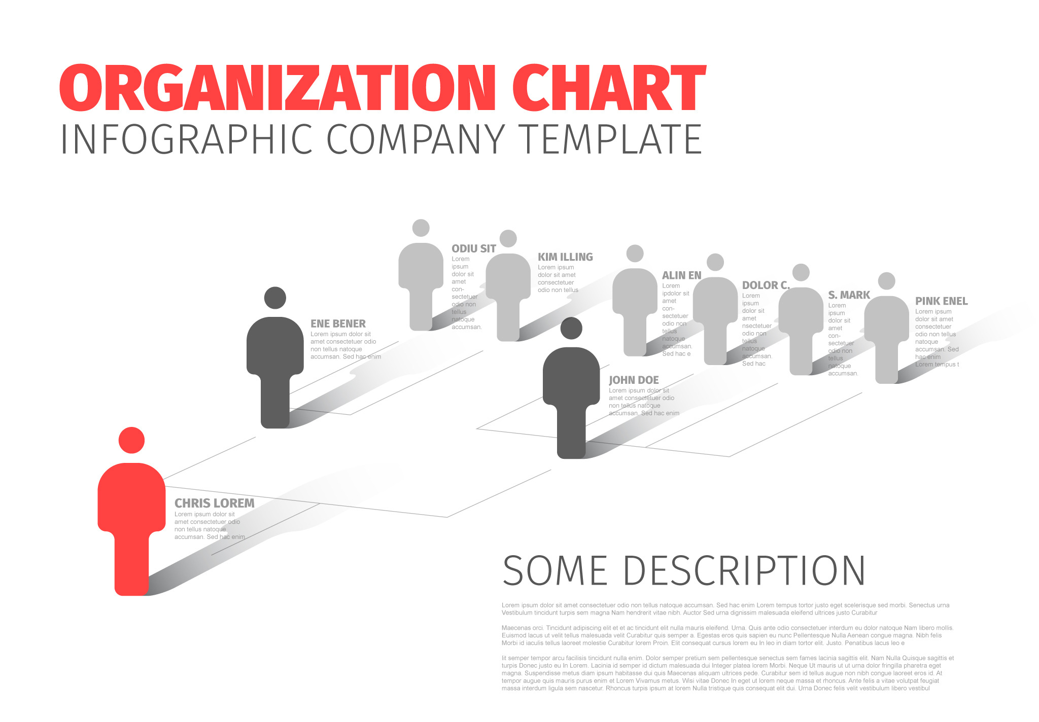 Company Hierarchy Schema, a Presentation Template by Orson