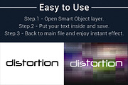 Digital Distortion Text Effects, a Layer Style Add-On by Krukowski Graphics