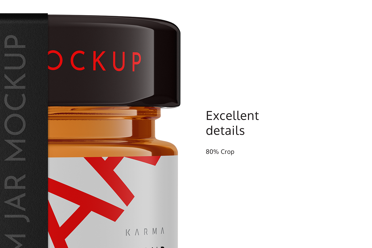 Jar Jam Mockup 2, a Cups & Container Mockup by Karma
