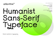 Humanist Sans-Serif Typeface