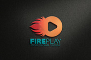 Fire Play Logo, a Branding & Logo Template by essegraphic