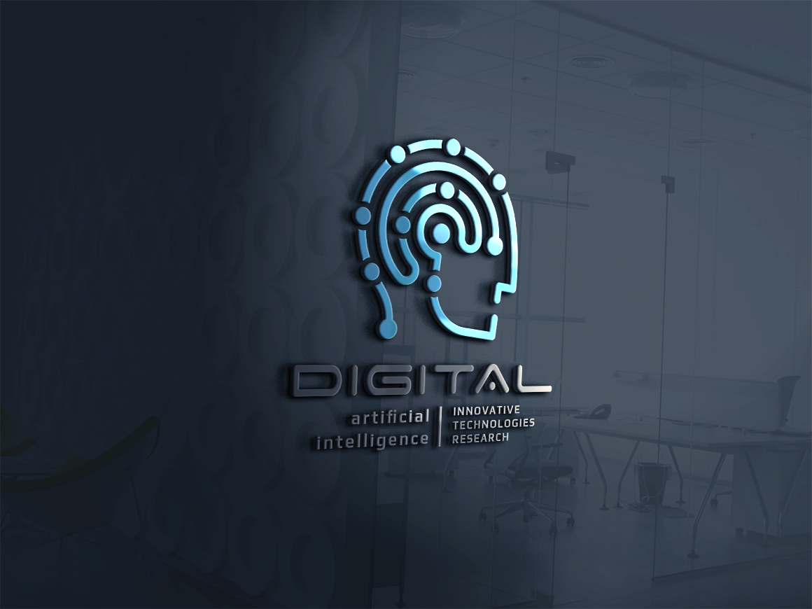 Digital Human Logo, a Branding & Logo Template by Design_Planet