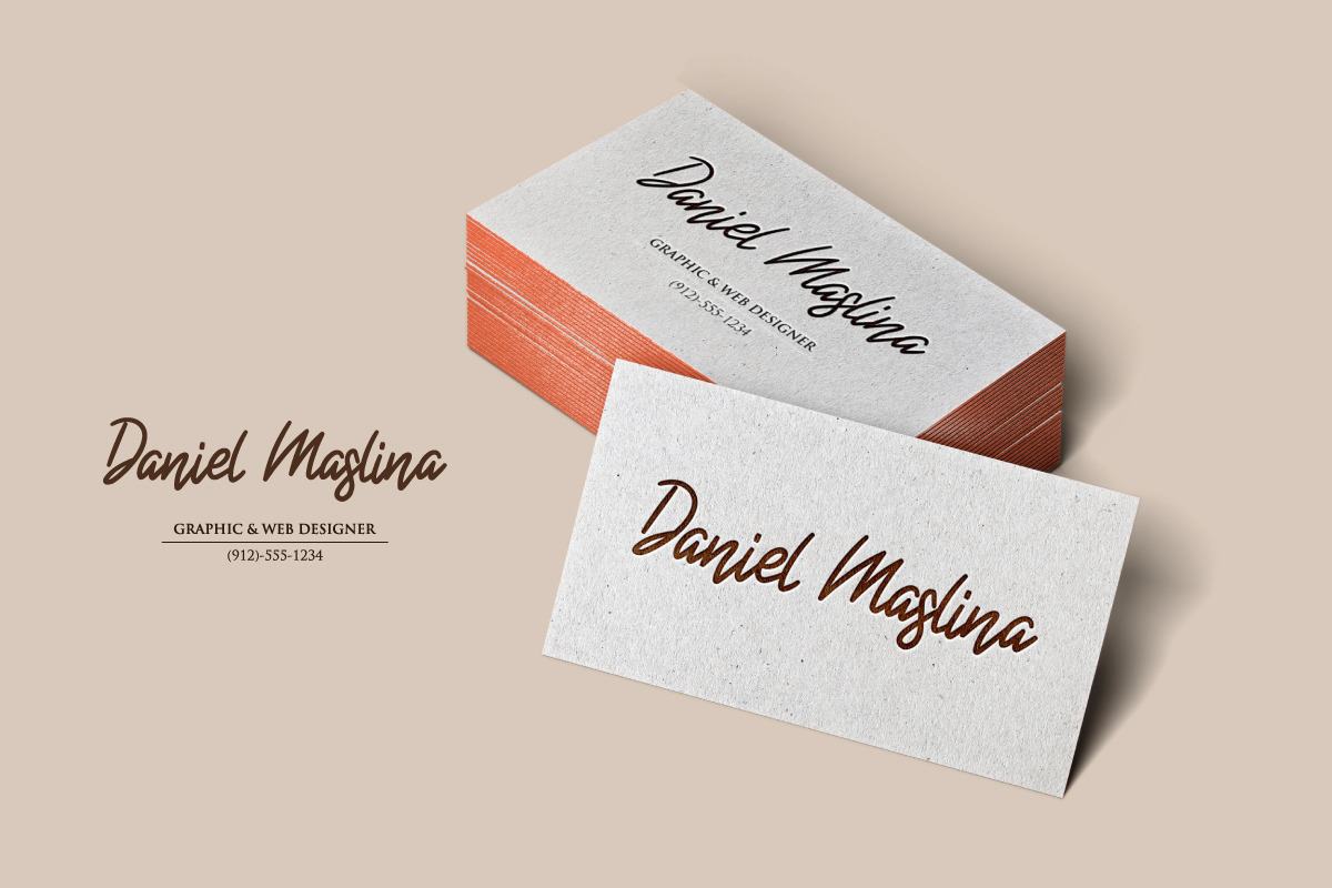 Ruslanovic, a Script Font by Kang1993