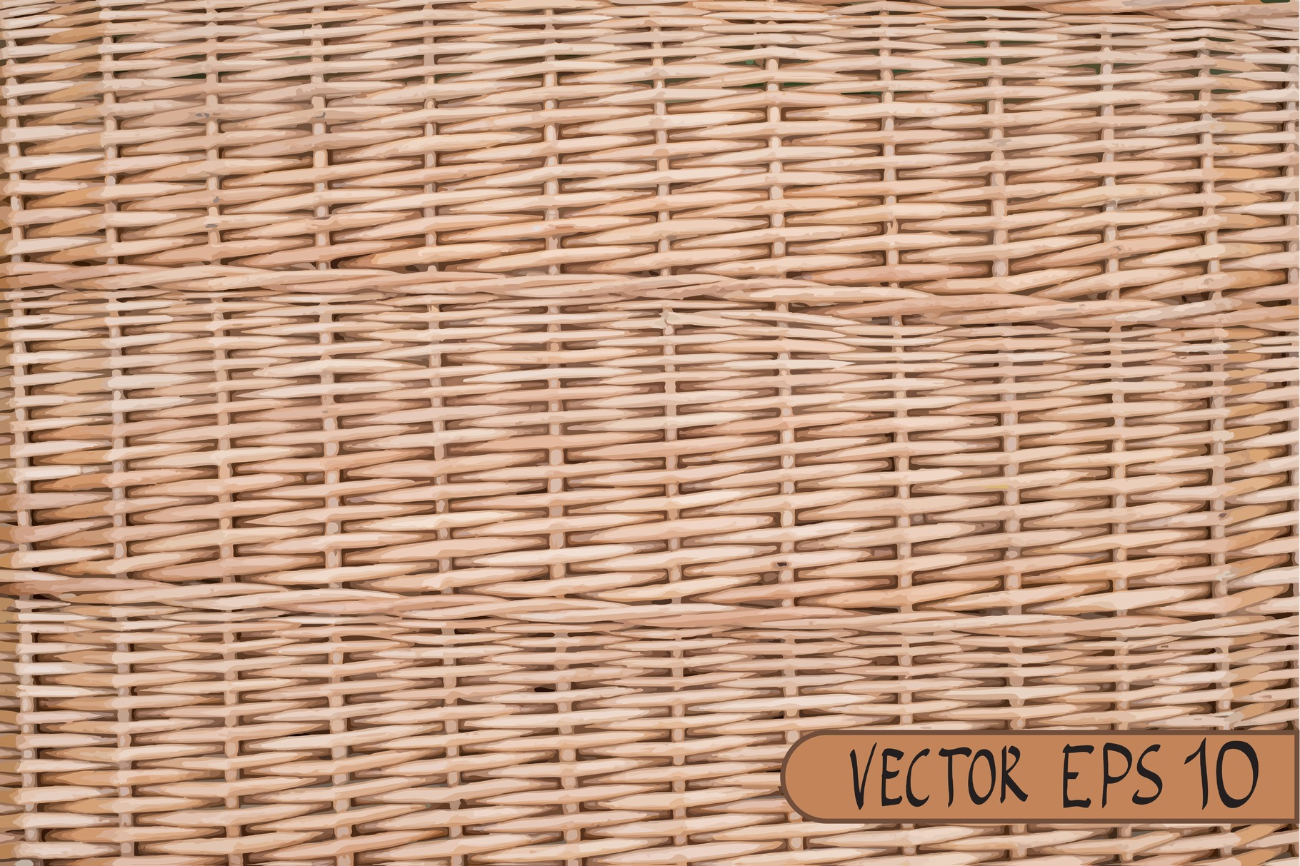 wicker real pattern. Vector, a Texture Graphic by sergey.krotov