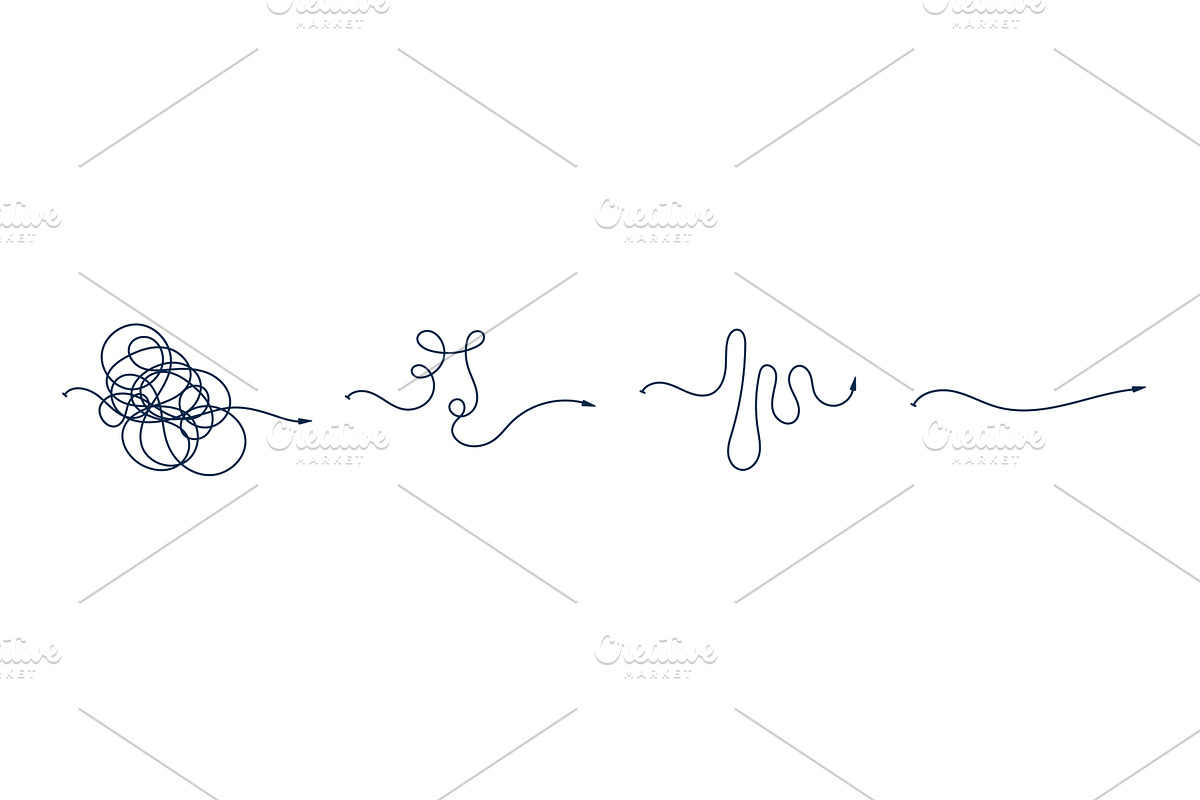 Simplifying process. Complexity and, a Graphic by LadadikArt