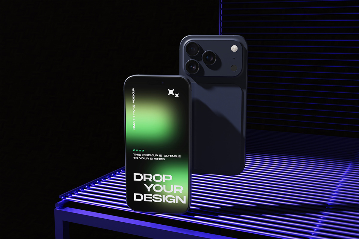 Stylish iPhone 17 Mockup