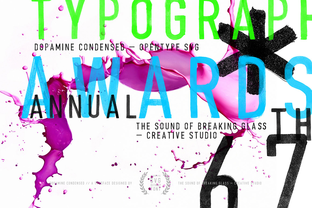 Dopamine SVG | Hand Brushed Font, a Sans Serif Font by TSOBG | Creative ...