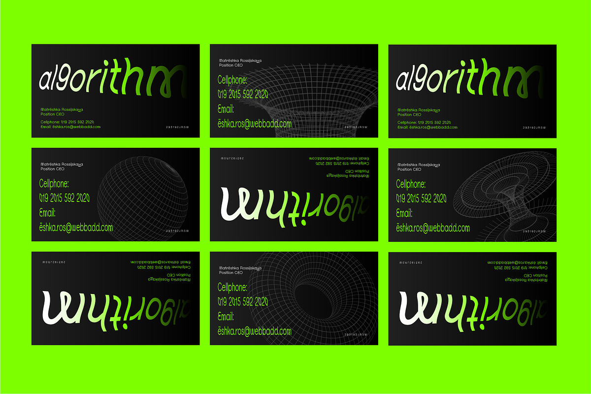 Humanist Sans-Serif Typeface