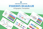 Fishbone Diagram Infographic EPS