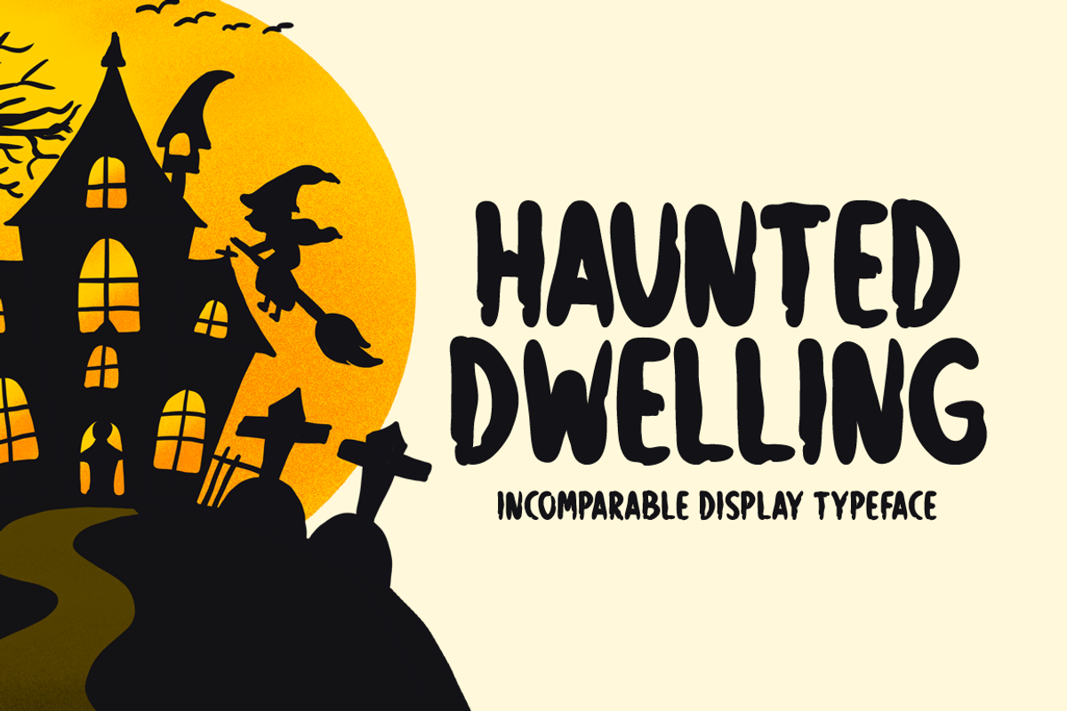 Haunted Dwelling Typeface, a Script Font by Seemly Fonts | Creative Market