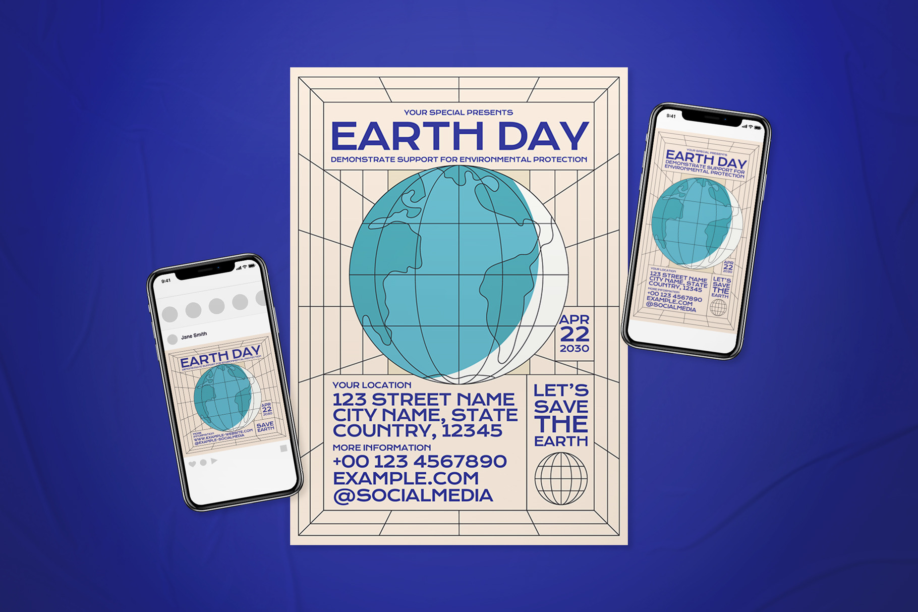 Earth Day Flyer Set, a Flyer Template by The Good Store