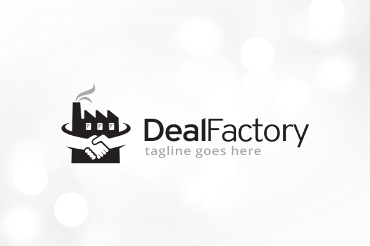 Deal Factory Logo Template, a Branding & Logo Template by gunaonedesign