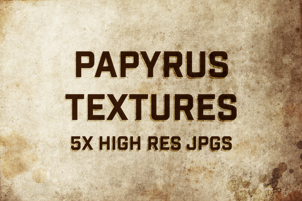 Papyrus Textures, a Texture Graphic by Black Bambu Inc.