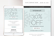 Sales Fashion Email Template, an Email Template by By Stephanie Design