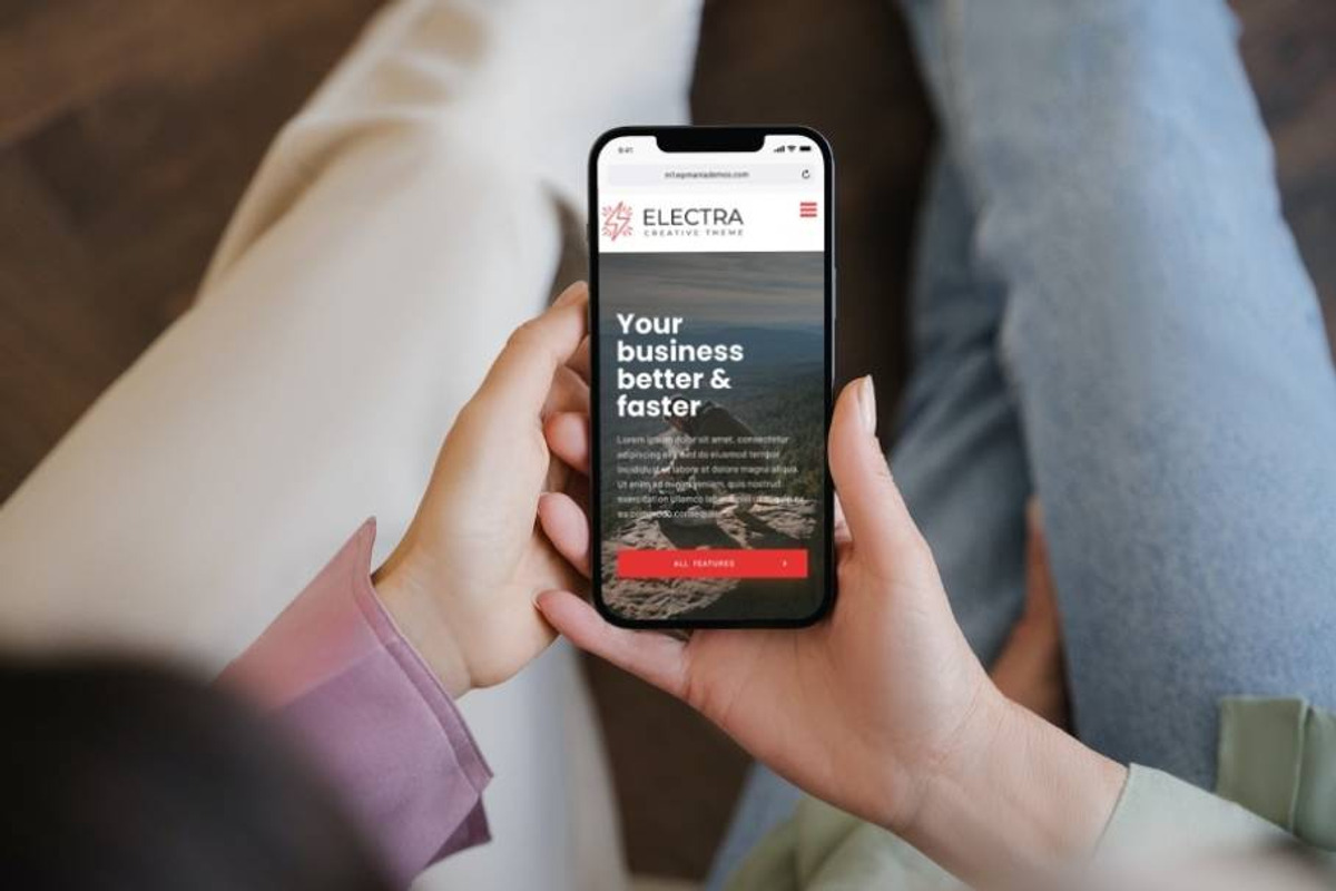 Modern & Creative WordPress theme – Electra