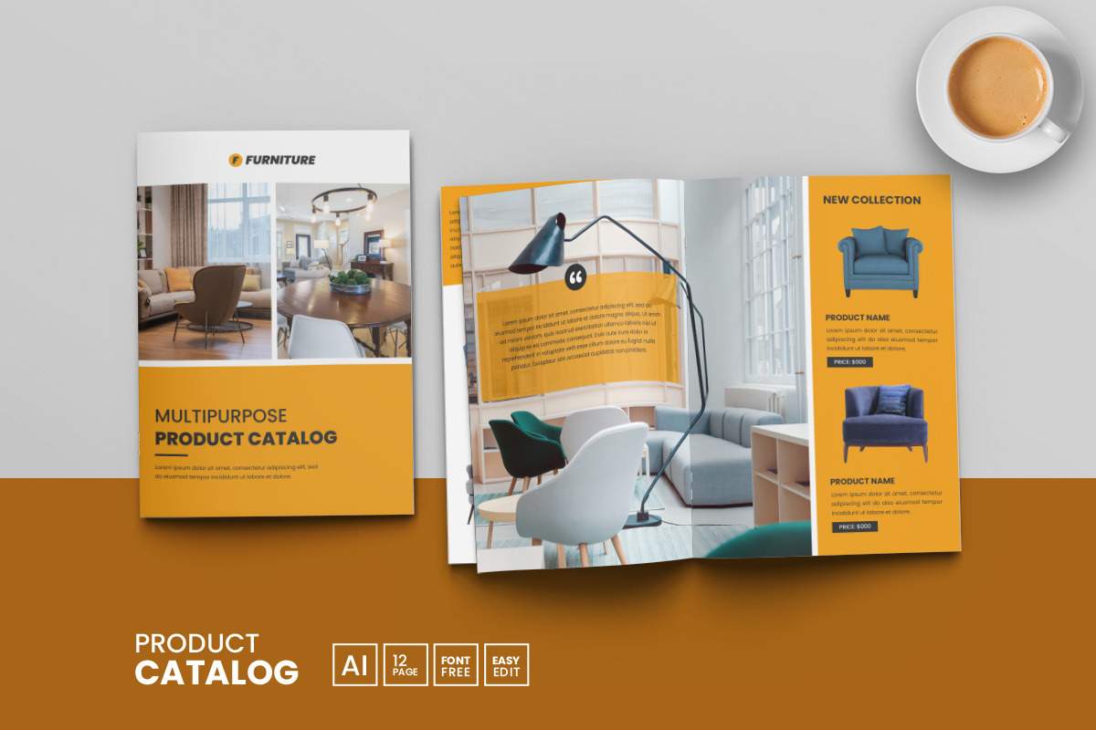Multipurpose Product Catalog Layout