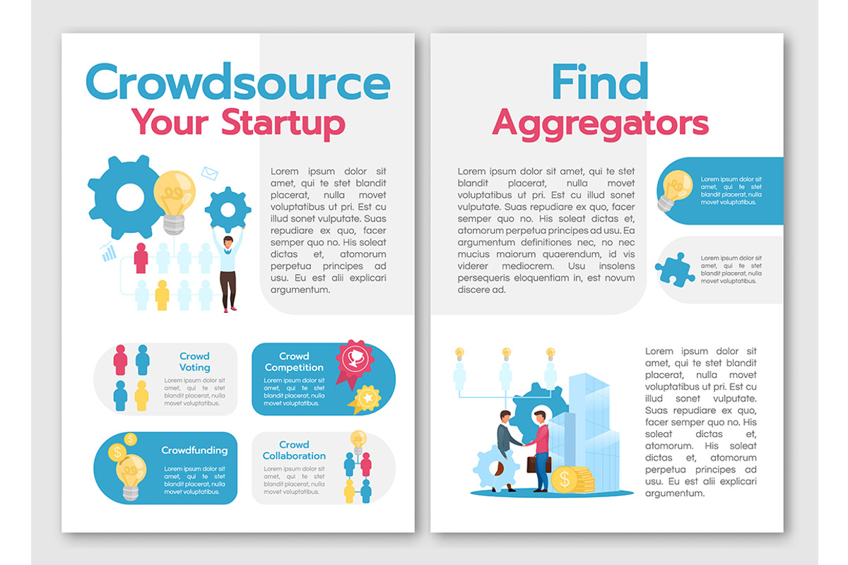 Business models brochure template, a Brochure Template by IMG visuals ...