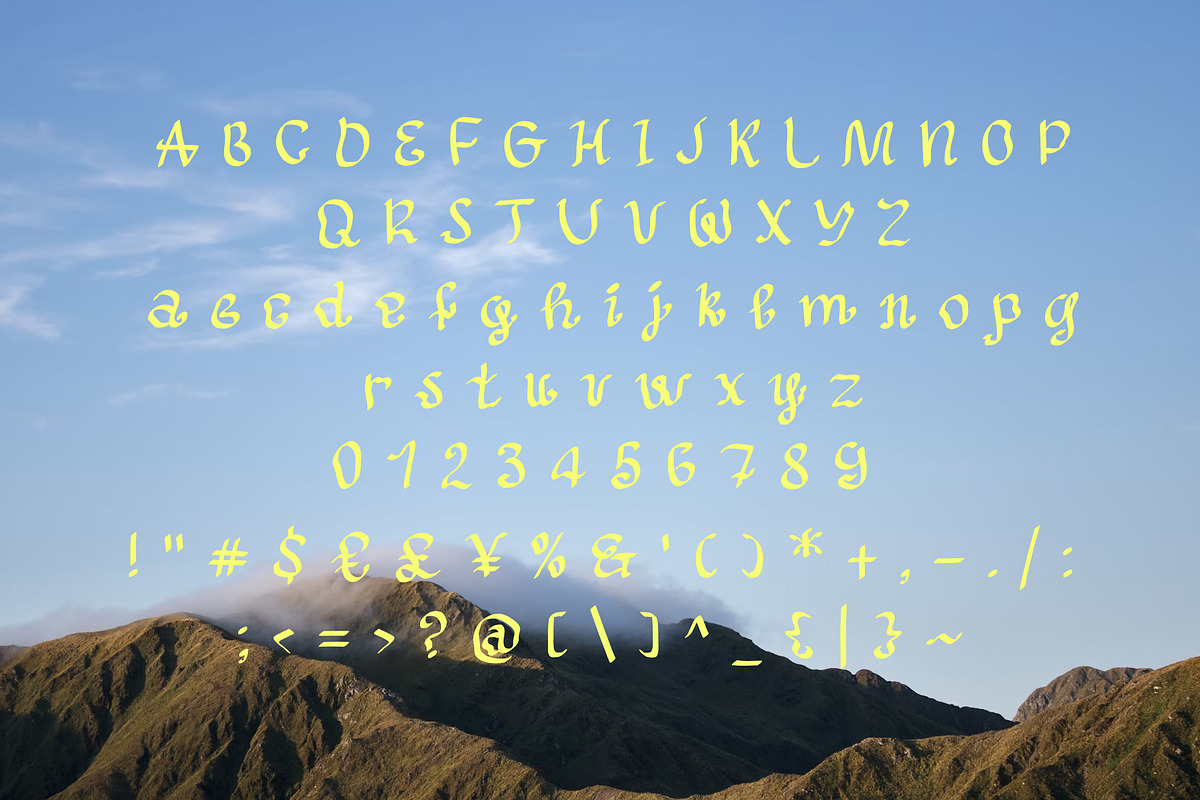 Silent Watcher Handwritten Font, a Handwritten Font by Feelsoul